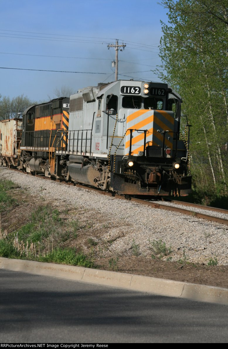LSRC 1162 approaching Franklin St.